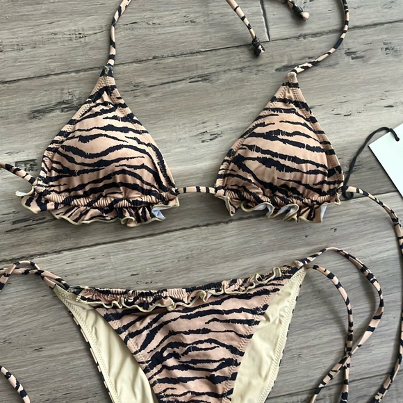 Free People | Swim | Spell X Free People Banksia Animal Print String ...